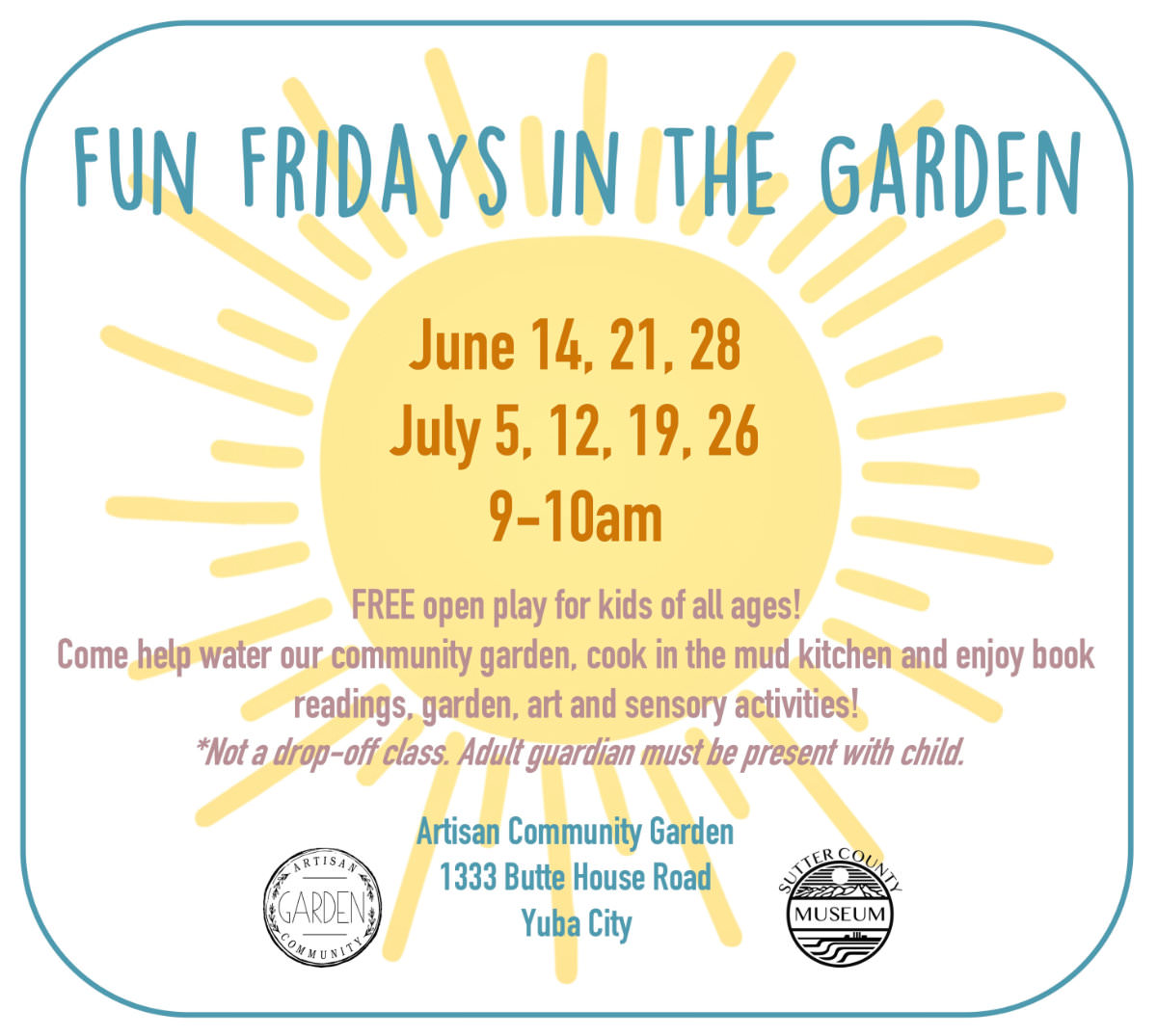 Upcoming Events | Sutter County Museum